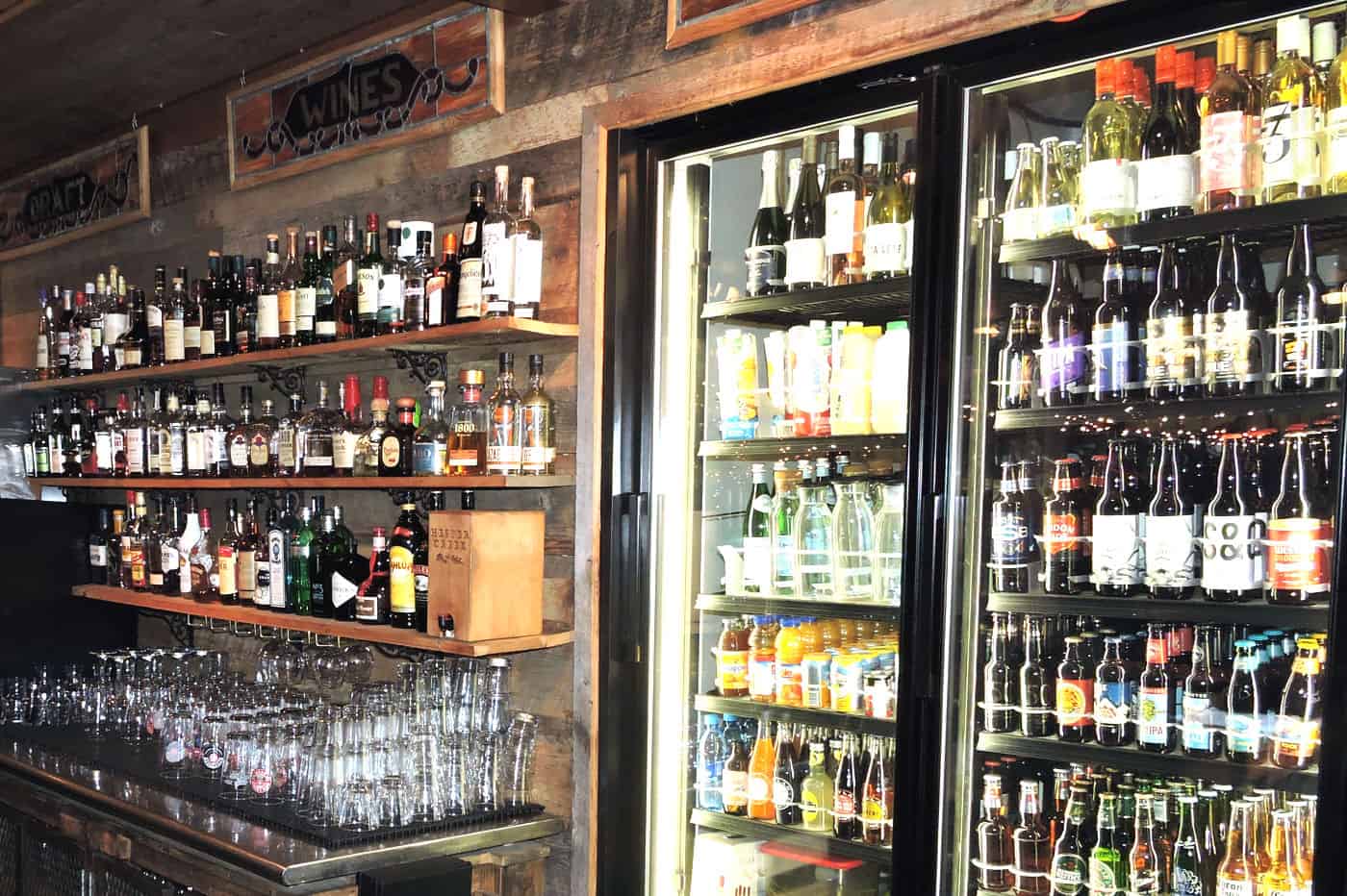 Behind the Bar - The Pony Restaurant and Bar - The Pony Restaurant